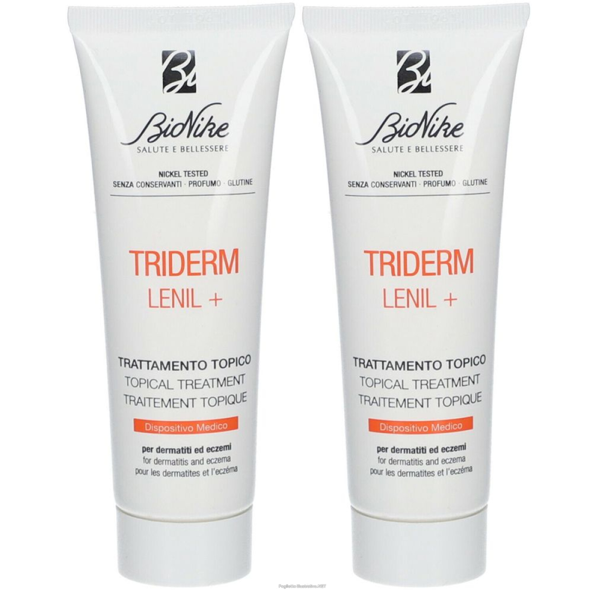 Bionike triderm lenil + trattamento topico set da 2 2x50 ml crema a 44 ...