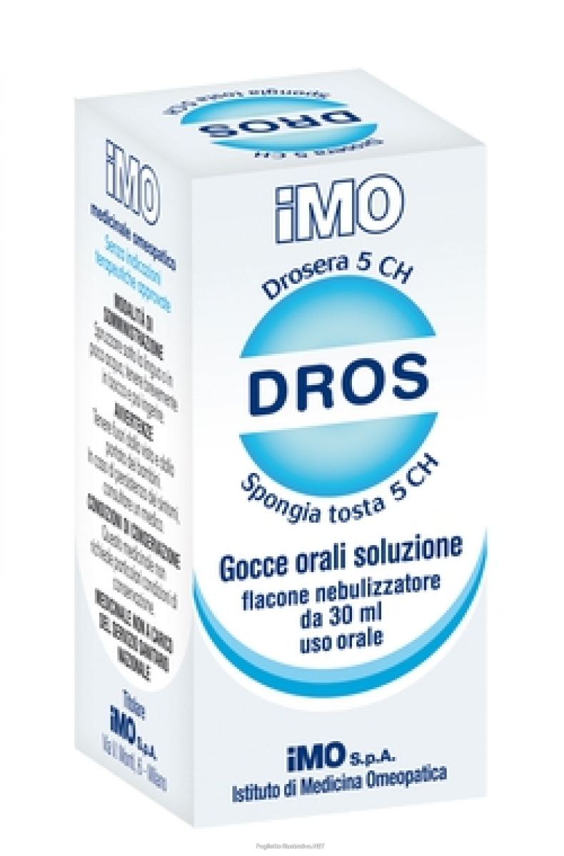 dros gocce orali s/alcol 30ml bugiardino cod: 801553658
