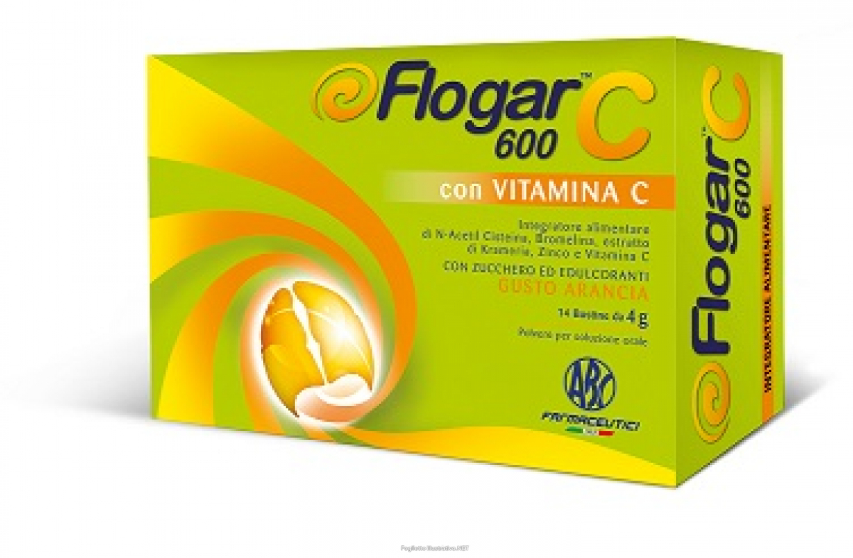 flogar 600 14 bustine bugiardino cod: 920801038