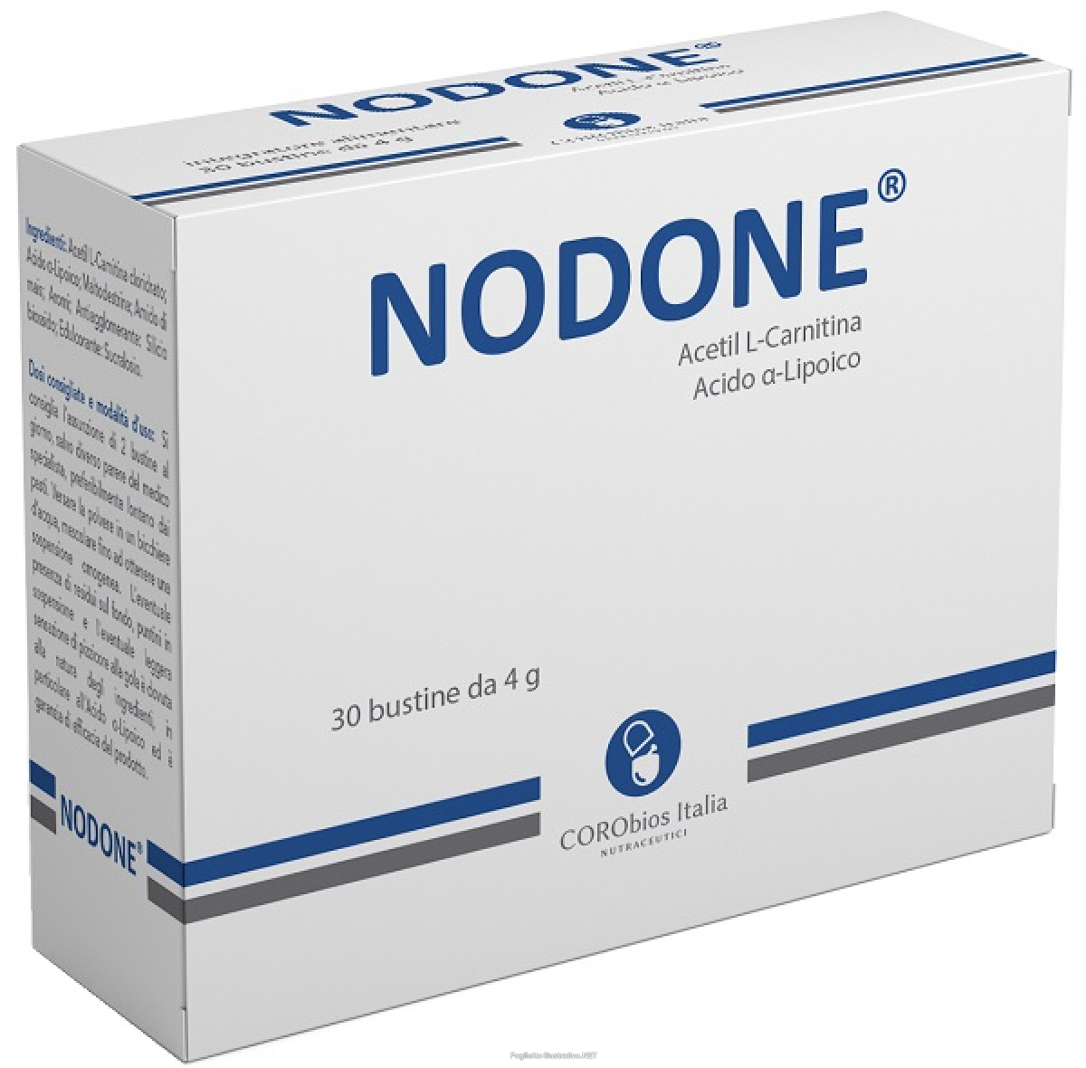 nodone 30 bustine bugiardino cod: 974772321