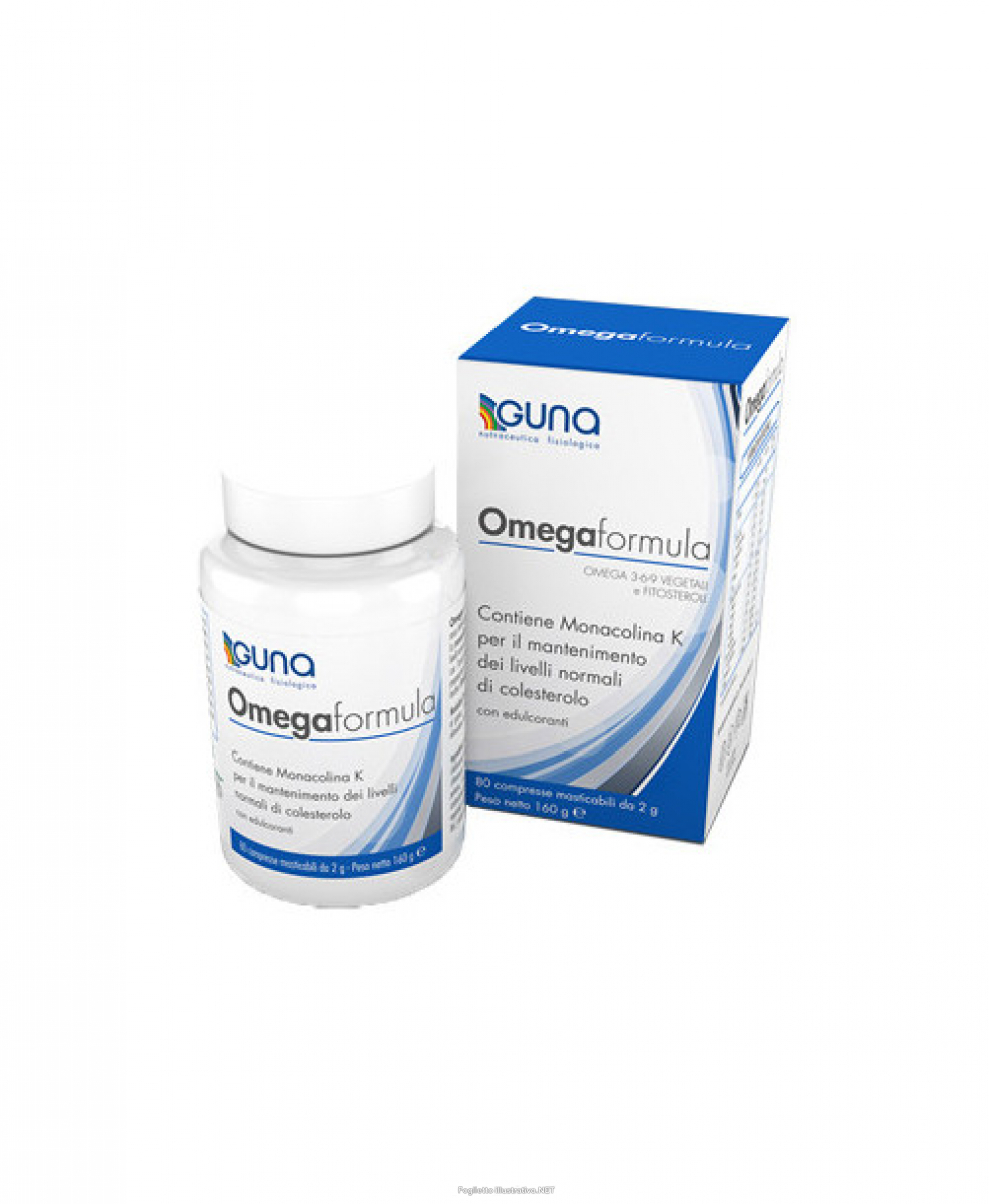 Omega Formula 80 Compresse Bugiardino Cod 938654769