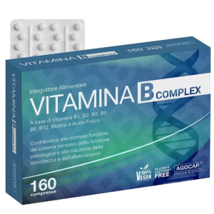 Agocap - vitamina b complex alto dosaggio 160 cpr, per il sistema nerv ...