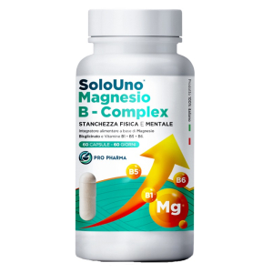 Solouno magnesio b-complex integratore per la stanchezza fisica e ...